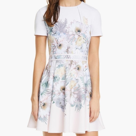 Ted Baker | Dresses | Ted Baker Flare Dress | Poshmark